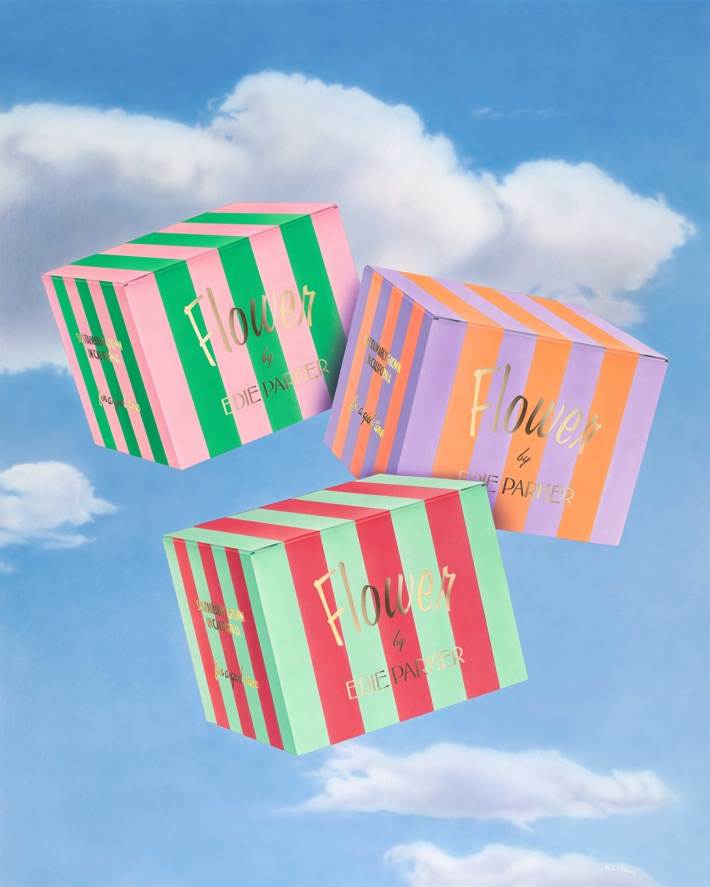 Edie Parker Flower Brand Identity and Packaging Design by Decade